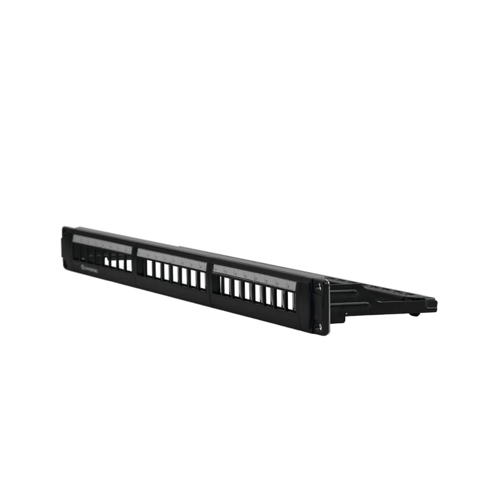 ️ Patch Panel 24 Puertos Modular Linkbasic Cat 6 » PNA24-UC6