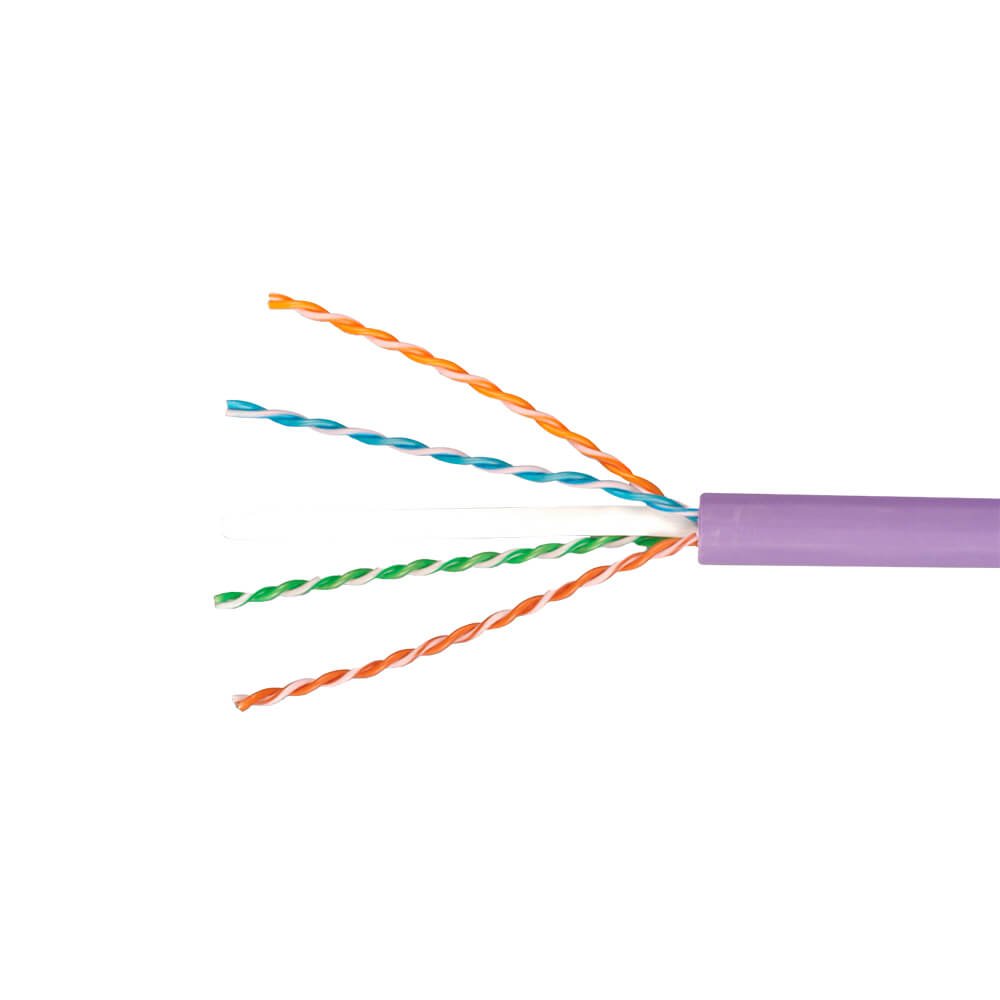 ️ Cable UTP Siemon Cat 6 LSZH-3 Violeta 9C6L4-E3-RXA