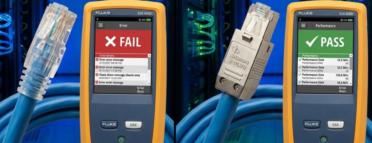Falso "PASS" en Fluke: Certificación de Patch Cords y MPTL